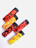 China DY-007 Electronic Refillable Plastic Lighter 82mm Custom Logo OEM for sale