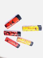China DY-007 Electronic Refillable Plastic Lighter 82mm Custom Logo OEM for sale