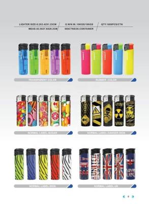 Cina Accenditori elettrici a gas al butano Attraenti e convenienti in cinque colori 8.2*2.42*1.23cm in vendita
