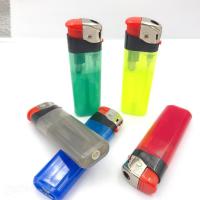 China Disposable Refillable Electronic Cigarette Lighter 82.2mm OEM Colors Custom for sale
