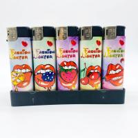 China Customized Transparent Plastic Cigarette Lighter 80mm AS ABS Material OEM for sale