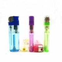 China Refillable Plastic Gas Lighter Electric Ignition 82.2mm 50pcs per Box for sale