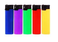 China Custom Solid Color Sticker Cigarette Lighter DY-818 7.84x2.29x1.1cm ABS AS for sale