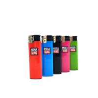 China Custom Solid Color Sticker Cigarette Lighter DY-818 7.84x2.29x1.1cm ABS AS for sale