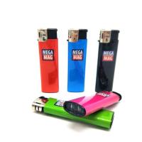 China Custom Solid Color Sticker Cigarette Lighter DY-818 7.84x2.29x1.1cm ABS AS for sale