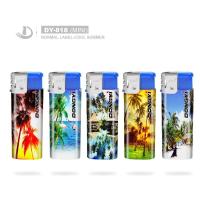 China Refillable Electronic Lighter DY-818 Mini 6.32x2.29x1.1cm Custom Logo OEM for sale