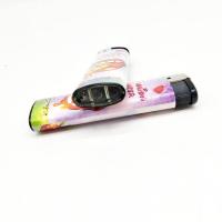 China Electronic Disposable Gas Lighter 78.4mm ABS Refillable Five Colors Custom Logo for sale