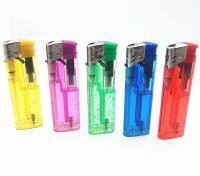 China Custom Electronic Plastic Lighter 82mm ISO9994 Certified Gas Lighter for Smoking for sale