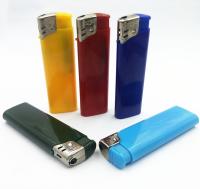 China Custom Electronic Plastic Lighter 82mm ISO9994 Certified Gas Lighter for Smoking for sale