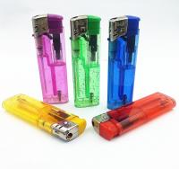 China Custom Electronic Plastic Lighter 82mm ISO9994 Certified Gas Lighter for Smoking for sale