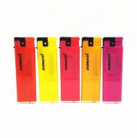 China Custom Electronic Torch Lighter 7.8cm Windproof Jet Flame with Printed Logo for sale
