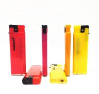 China Custom Electronic Torch Lighter 7.8cm Windproof Jet Flame with Printed Logo for sale