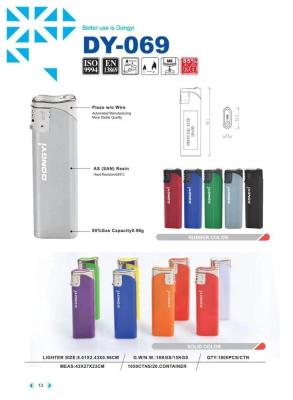 中国 DY-069 独自の電子CR 折りたたみプラスチックライター 販売のため