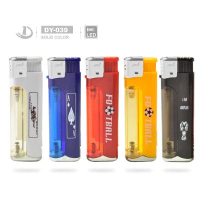 中国 Dy-039 LEDランプ 電動ピエゾライターであなたの喫煙体験を革命させてください 販売のため