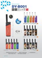 China ISO9994 Standard Turbo Flame Windproof Gas BBQ Lighter 12cm Custom Logo for sale