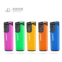 China Custom Windproof Cigarette Lighter DY-F001 ABS AS 8.11x2.49x1.32cm ISO9994 for sale