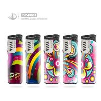 China Custom Double Fire Jet Flame Windproof Inflatable Lighter 81.1mm ABS Gift for Men for sale
