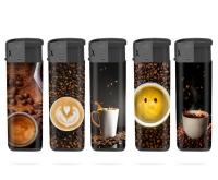 China Refillable Electric Kitchen Lighter 80mm Metal Windproof Custom Case OEM for sale