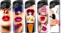 China EU Standard Refillable Electronic Cigarette Lighter 82mm Durable ABS Gift for sale