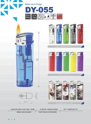 Cina 8.2*2.49*1.16cm accendino elettrico personalizzato per sigarette modello NO. DY-055 Competitive in vendita