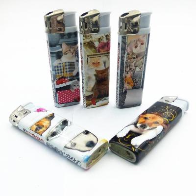 Cina 8.2*2.49*1.16cm accendino elettrico personalizzato per sigarette modello NO. DY-055 Competitive in vendita