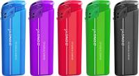 China Disposable Butane Gas Lighter 81.1mm Plastic Cigarette Lighter Customizable for sale