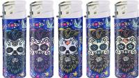 China Disposable Butane Gas Lighter 81.1mm Plastic Cigarette Lighter Customizable for sale