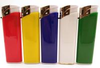 China Disposable Butane Gas Lighter 81.1mm Plastic Cigarette Lighter Customizable for sale