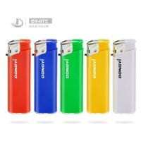 China Custom Dongyi Solid Color Disposable Plastic Lighter 8.11cm ABS AS Promotional for sale
