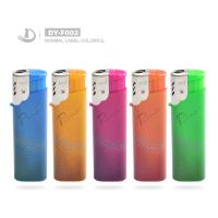 China Custom ABS Thin Windproof Lighter 7.95x2.46x1.37cm Electronic Cigarette Lighter for Promotion for sale