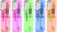 China Custom ABS Thin Windproof Lighter 7.95x2.46x1.37cm Electronic Cigarette Lighter for Promotion for sale
