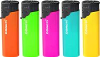 China Custom ABS Thin Windproof Lighter 7.95x2.46x1.37cm Electronic Cigarette Lighter for Promotion for sale