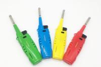 China Refillable Mini BBQ Lighter 18.5cm ABS Shell ISO22702 Certified Kitchen Lighter for sale