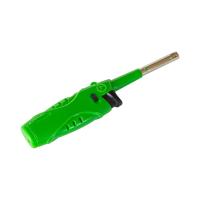 China Refillable Mini BBQ Lighter 18.5cm ABS Shell ISO22702 Certified Kitchen Lighter for sale
