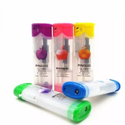 China Guizhou Electronic Plastic Disposable Windproof Lighter with Torch 7.85*2.36*1.38 CM for sale