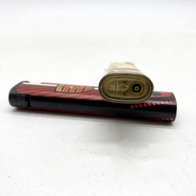 Cina Accendino elettrico Etichetta ricaricabile Accendino per sigarette Modello N.O. DY-F028 7.88*2.1*1.1CM in vendita