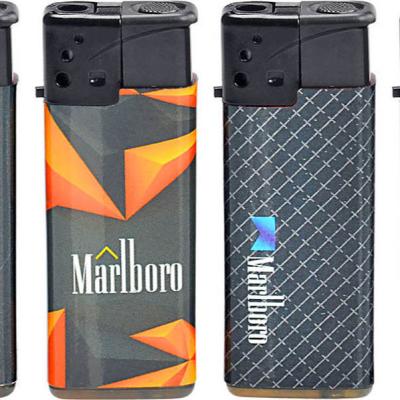 China Cartão Impresso à medida Linterna de cigarro elétrica à prova de vento Recarregável e personalizável à venda