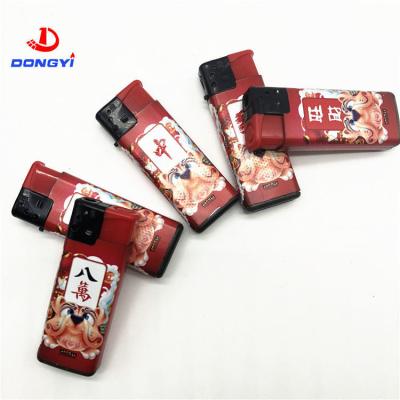 China Cartão Impresso à medida Linterna de cigarro elétrica à prova de vento Recarregável e personalizável à venda