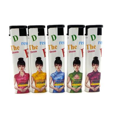 China Modelo N.O. DY-F028 Limpador a gás à prova de vento recarregável com cores e venda aceitáveis para OEM à venda