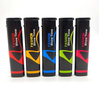 China Modelo N.O. DY-F028 Limpador a gás à prova de vento recarregável com cores e venda aceitáveis para OEM à venda