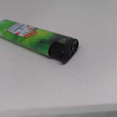 Cina Richiesta personalizzata Windproof Stile Jet Blu Flame Novità accendini a gas a Dongyi in vendita