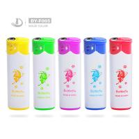 China Custom Butterfly Pattern Windproof Electric Lighter 7.85x2.39x1.38cm Portable Refillable for sale