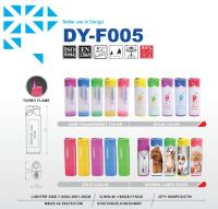 China Custom Butterfly Pattern Windproof Electric Lighter 7.85x2.39x1.38cm Portable Refillable for sale