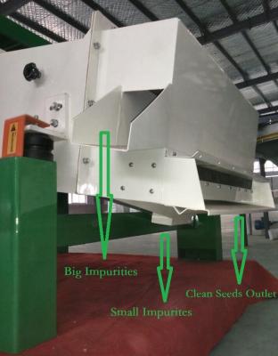 China Wheat, Oat, Grass Seed, Soya Beans, Barley, Peas, Maize Vibro Cleaning Separator for sale