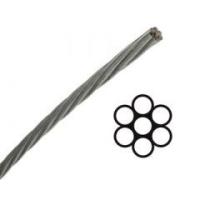 China 1/4X250' 1X7 EHS Galvanized Strand for sale