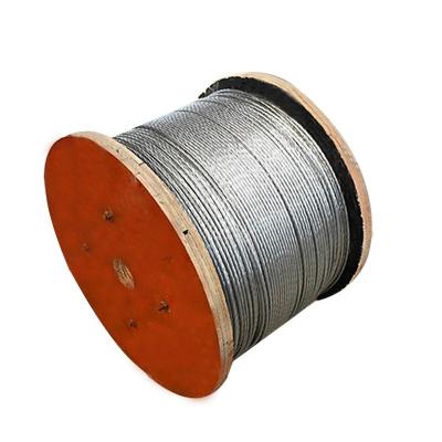 China 1860mpa high tensile 7 wire galvanized 12.7mm pc steel strand for sale