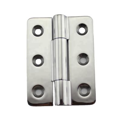 China Heavy Duty Mirror Stainless Marine Rectangle Strap Utility Door Hinge for sale