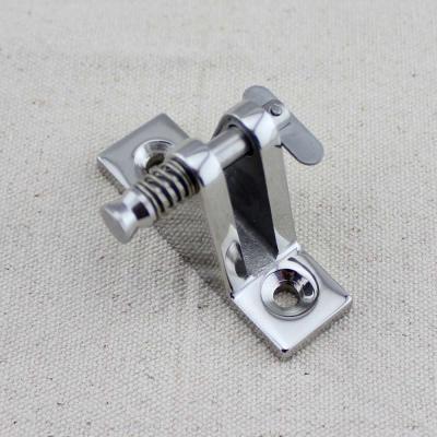 China Stainless Marine Quick Release Pin Hinge Bimini Top Fitting Deck Hinge for sale