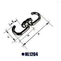China Swivel with two open hooks 1204 for sale
