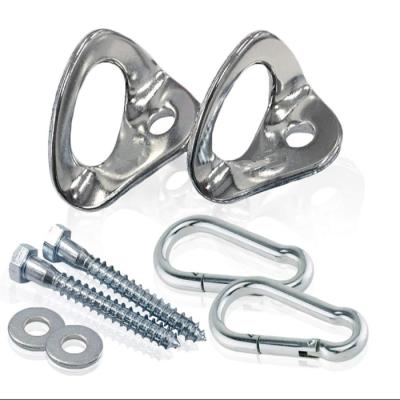 China Perfect hammock accessories supports 400Lbs stainless steel Indoor Hammock Hanging Kit for sale